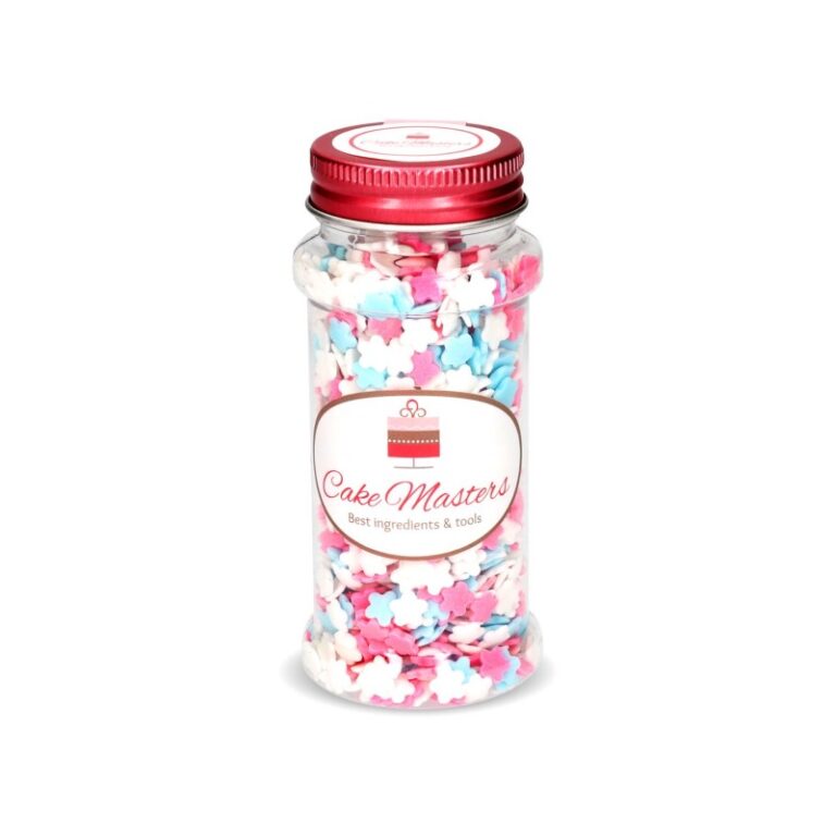 Ζαχαρωτά λουλούδια πολύχρωμα - 50g - ΖΑΧΑΡΩΤΑ - SPRINKLES - CakePRO