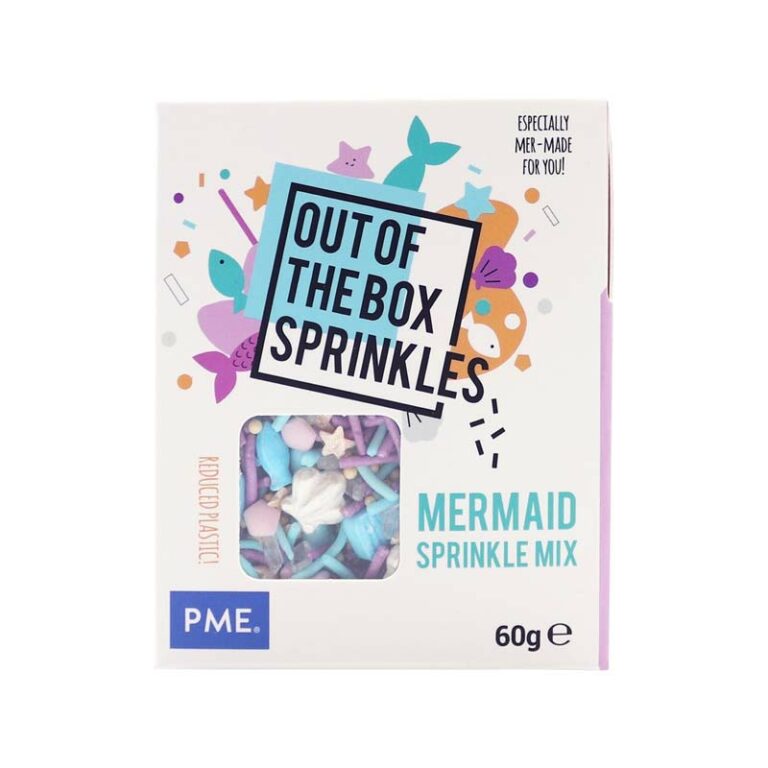 Out of the Box Sprinkles - Γοργόνα - 60g - ΖΑΧΑΡΩΤΑ - SPRINKLES - CakePRO